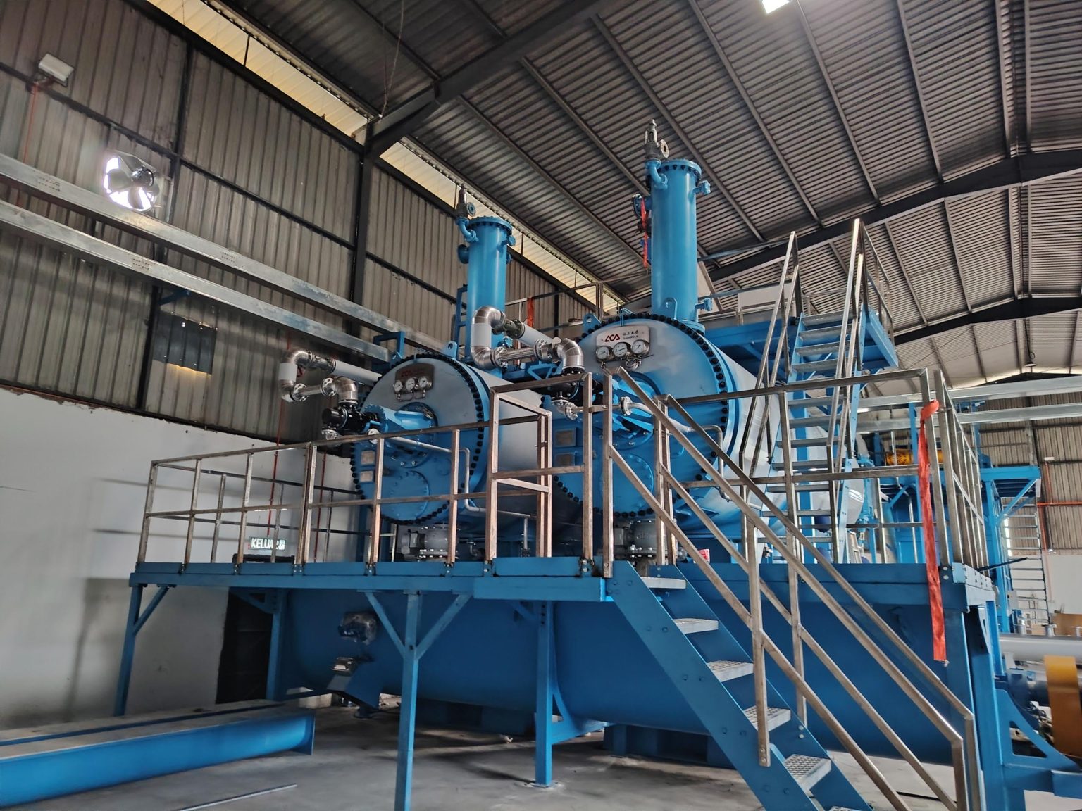 Feather meal production line opens a new chapter